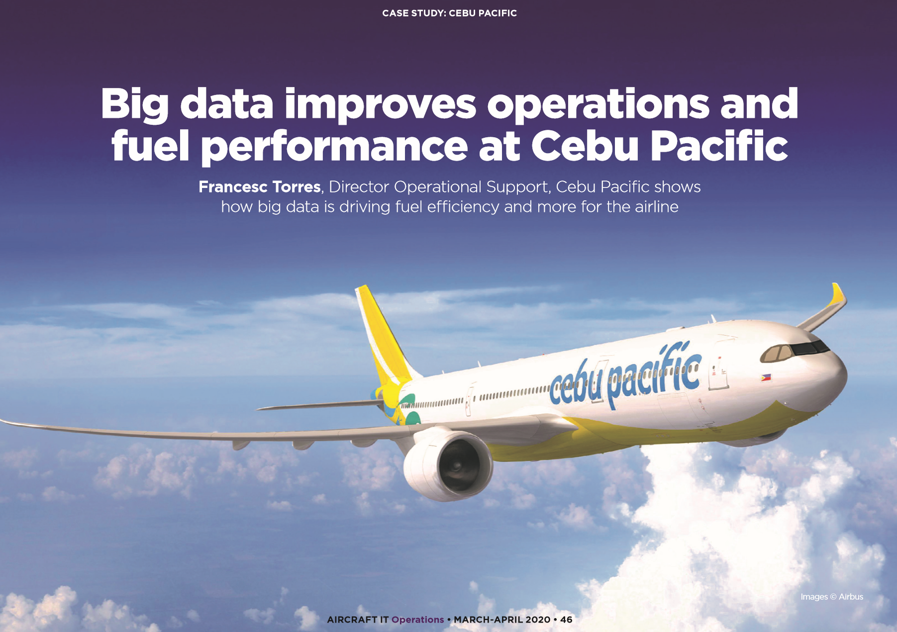 Case study Cebu Pacific - Big Data improves ops and fuel efficiency